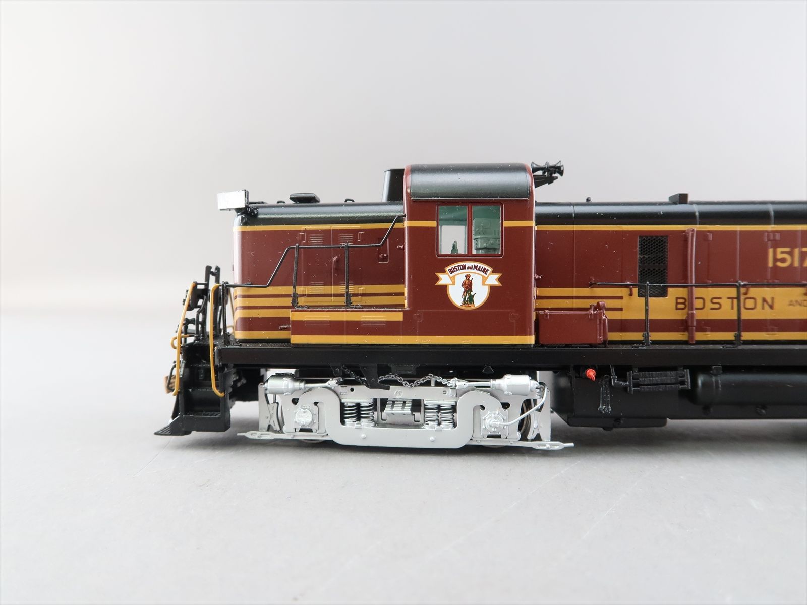 HO Brass Model - OMI AZ-1027-4 B&M Boston & Maine ALCO RS-3 #1517 - F/P ...