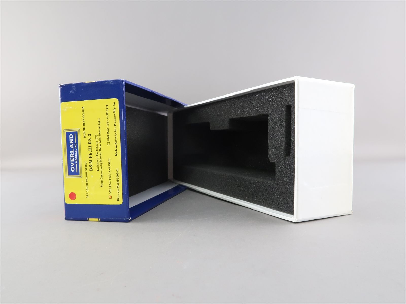 HO Brass Model - OMI AZ-1027-3 B&M Boston & Maine Phase III RS-3 #1508 ...