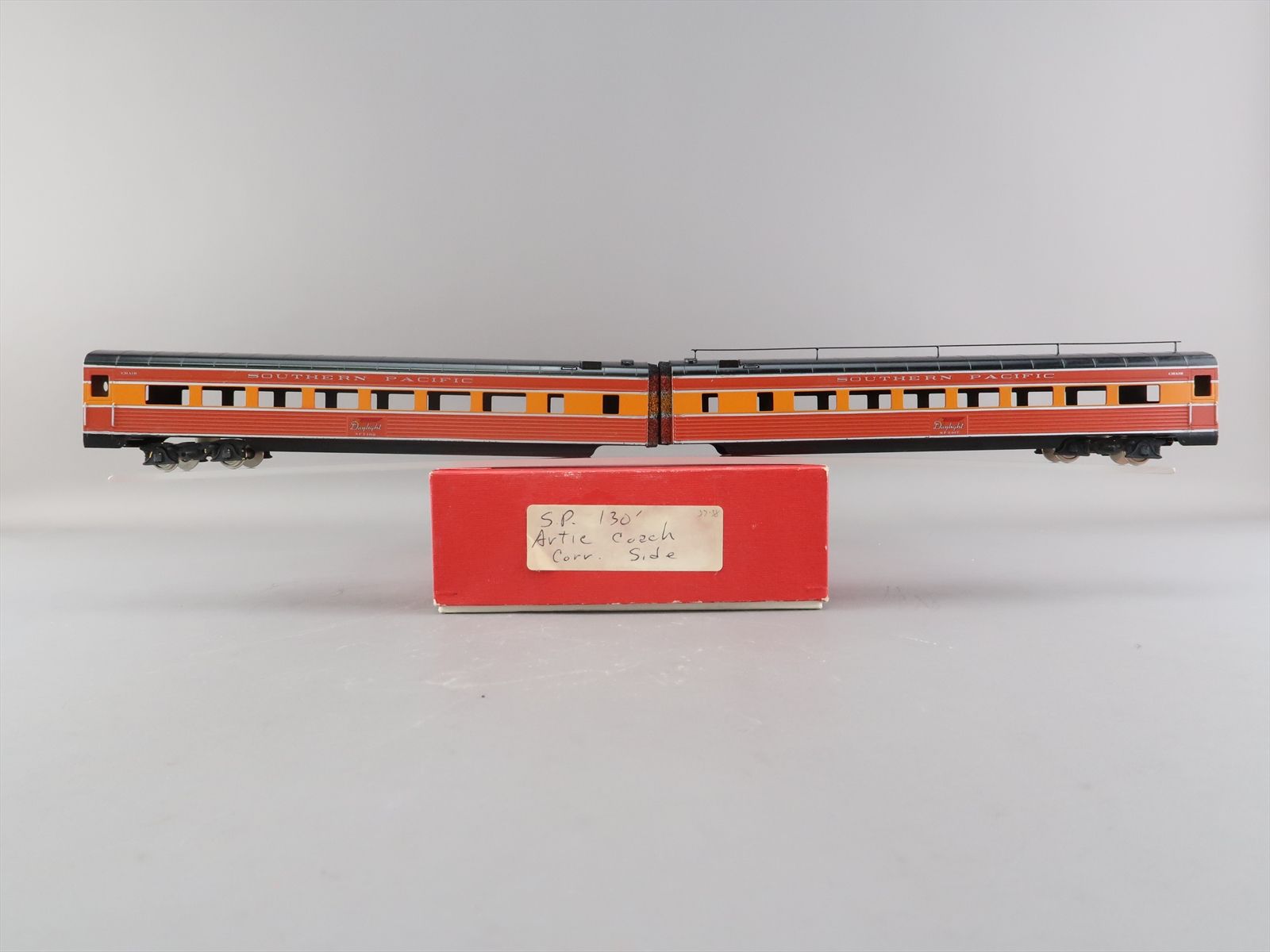 HO Brass Model - Soho SP Southern Pacific Articulated Corrugated Side ...
