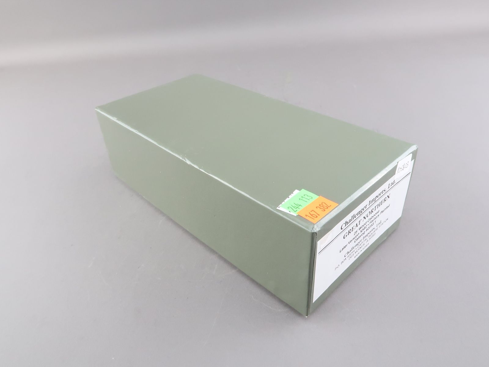 HO Brass Model - CIL 2233.1 GN Great Northern 25' Wood Caboose Later ...