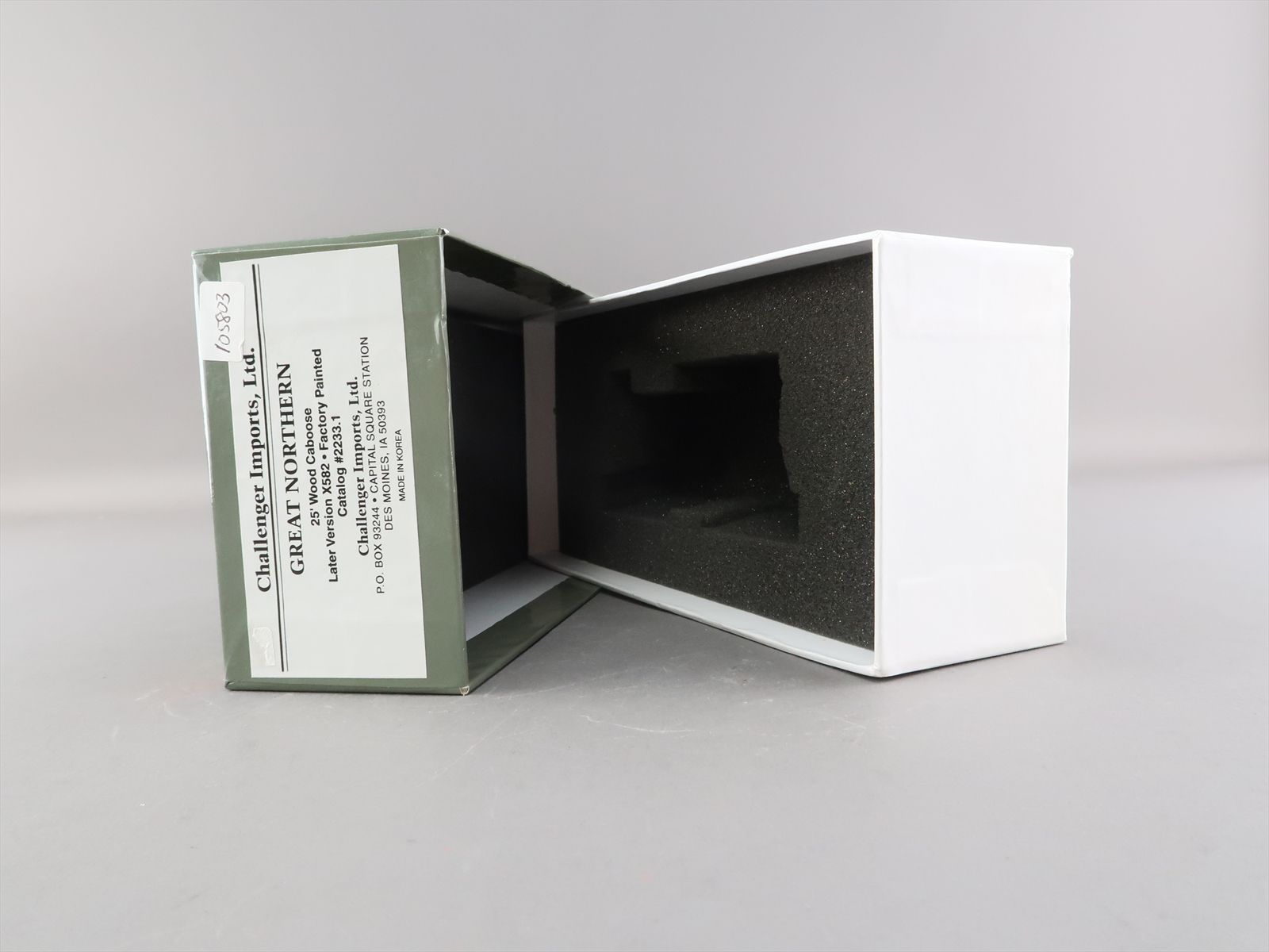 HO Brass Model - CIL 2233.1 GN Great Northern 25' Wood Caboose Later ...