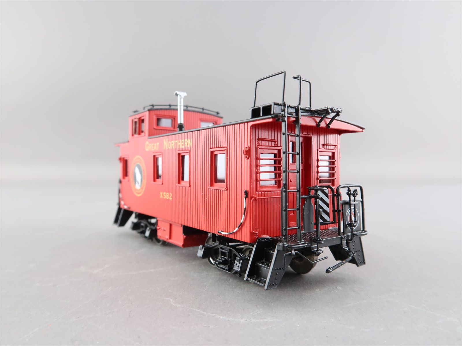 HO Brass Model - CIL 2233.1 GN Great Northern 25' Wood Caboose Later ...