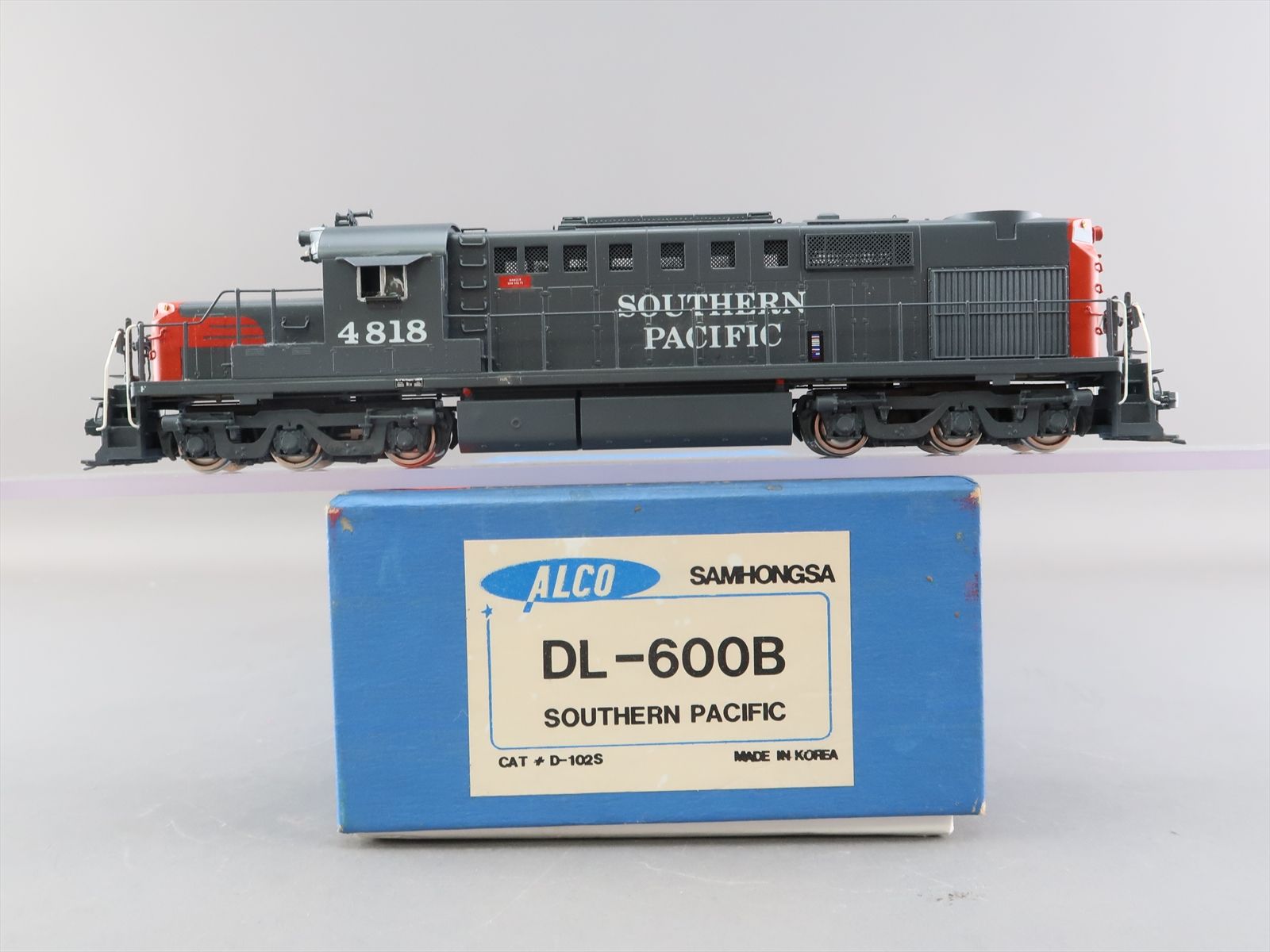 HO Brass Model - ALCO D-102S SP Southern Pacific RSD-15 DL-600B Low Hood #4188 - Custom - 1983 ...