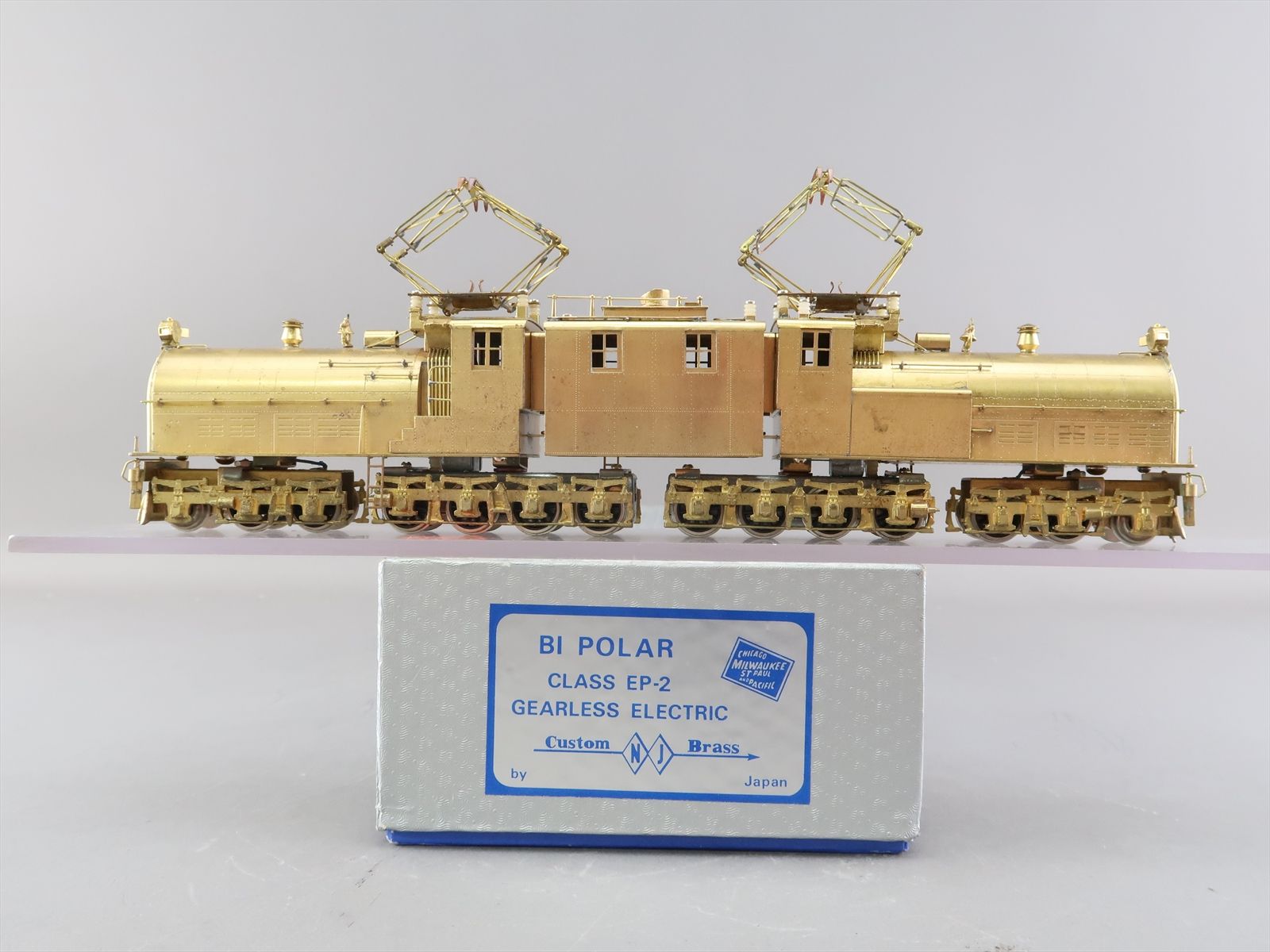 HO Brass Model - NJCB EL-300 Milwaukee Bi Polar BiPolar EP-2 Electric ...