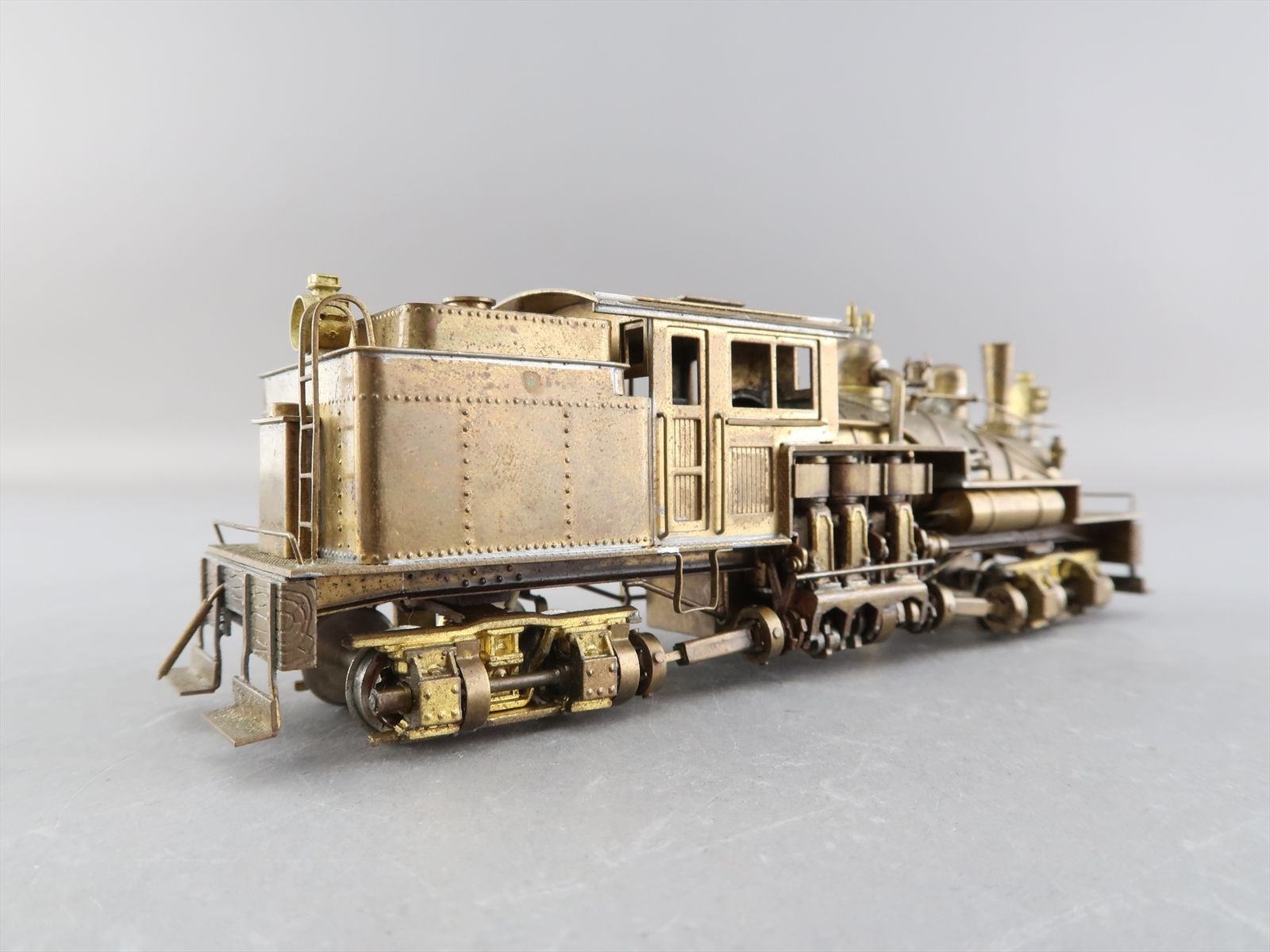 HO Brass Model - PFM Class B 2-Truck Shay - Unpainted - 1957 Run - United