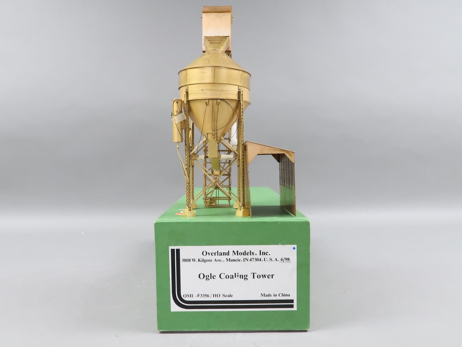 HO Brass Model Structure - OMI 3356 Ogle Coaling Tower - Unpainted ...