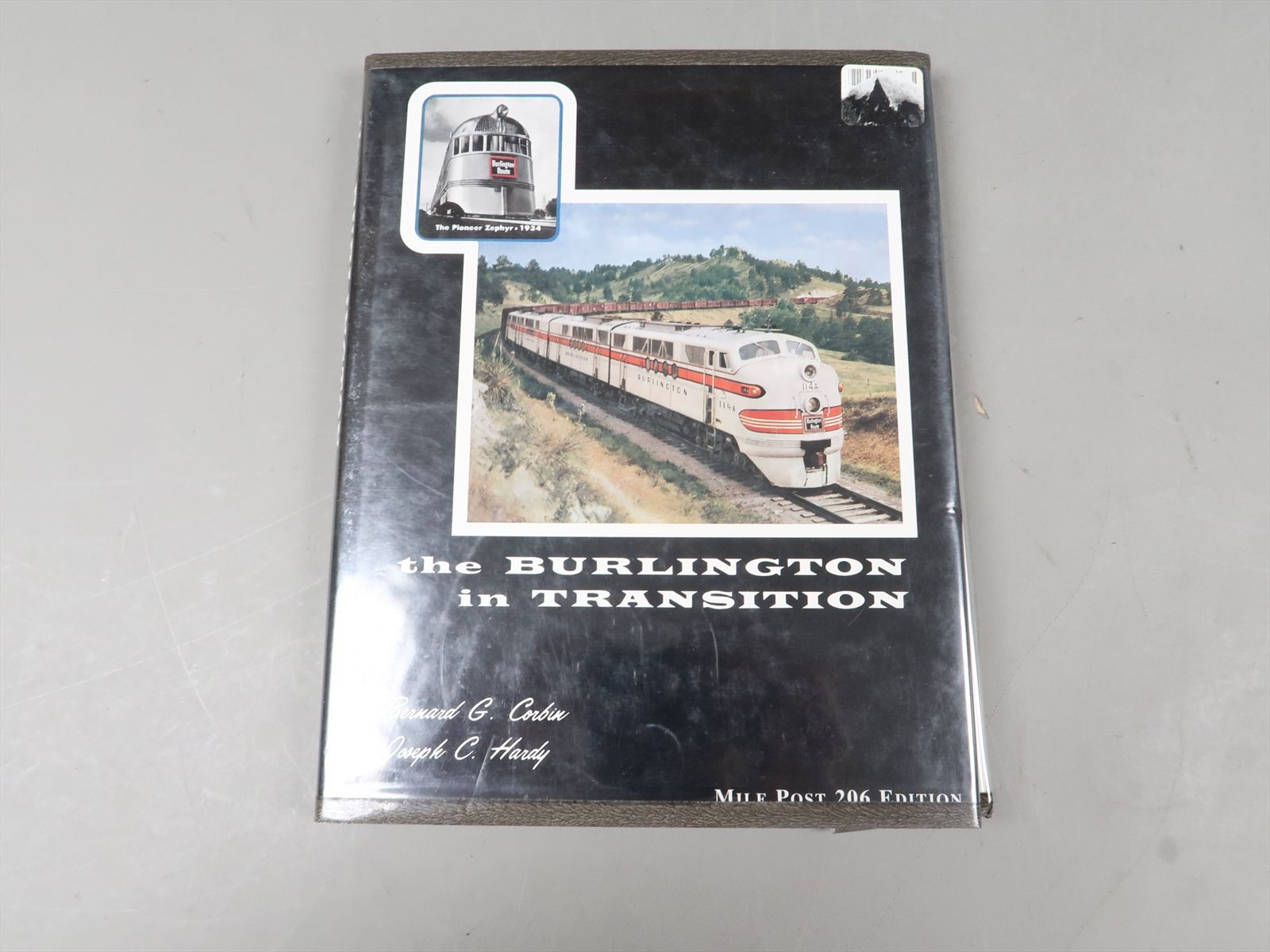 Railroad Book - The Burlington in Transition - Corbin & Hardy - 208 pgs