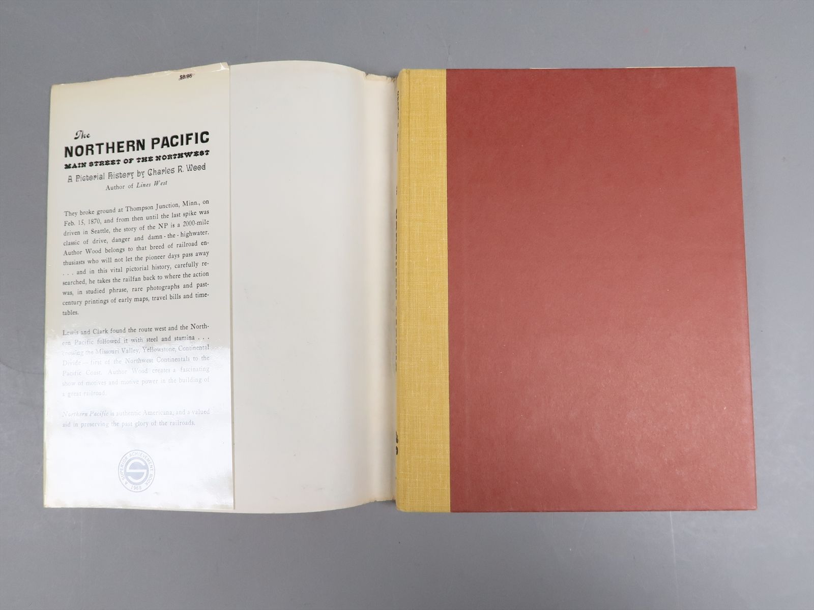 Railroad Book - The Northern Pacific Main Street Of The Northwest ...