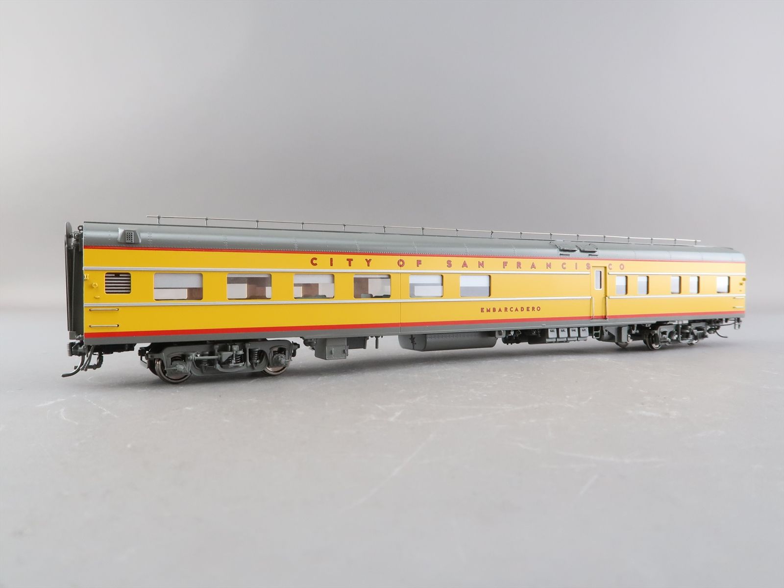 HO Brass Model - TCY 1385.8 UP Union Pacific LW Lounge Embarcadero - F ...
