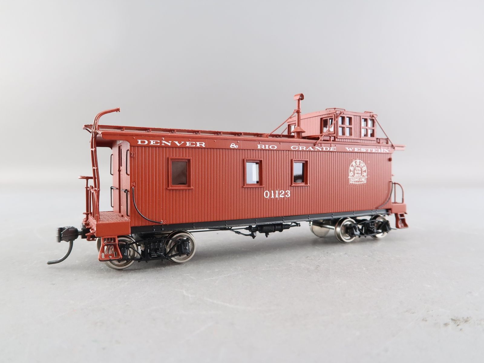 HO Brass Model - OMI 1297 D&RGW Rio Grande Wood Caboose #01123 - Custom ...