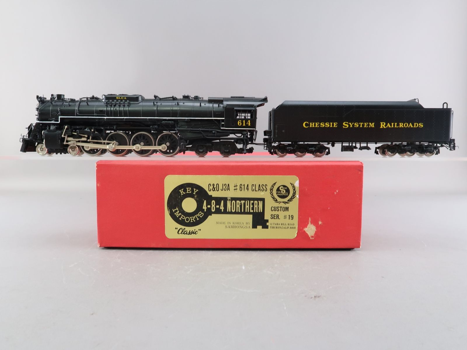 HO Brass Model - Key CS#19 C&O Chesapeake & Ohio Excursion Chessie ...