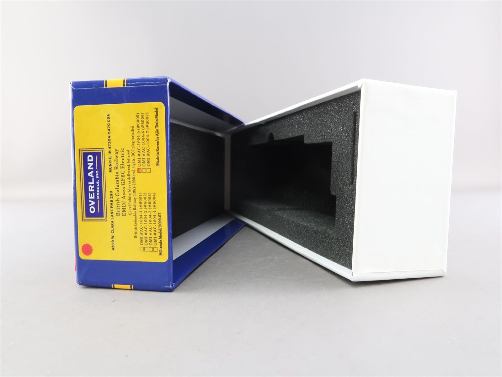 HO Brass Model - OMI AC-1004-5 BCR British Columbia Railway EMD / Asea ...