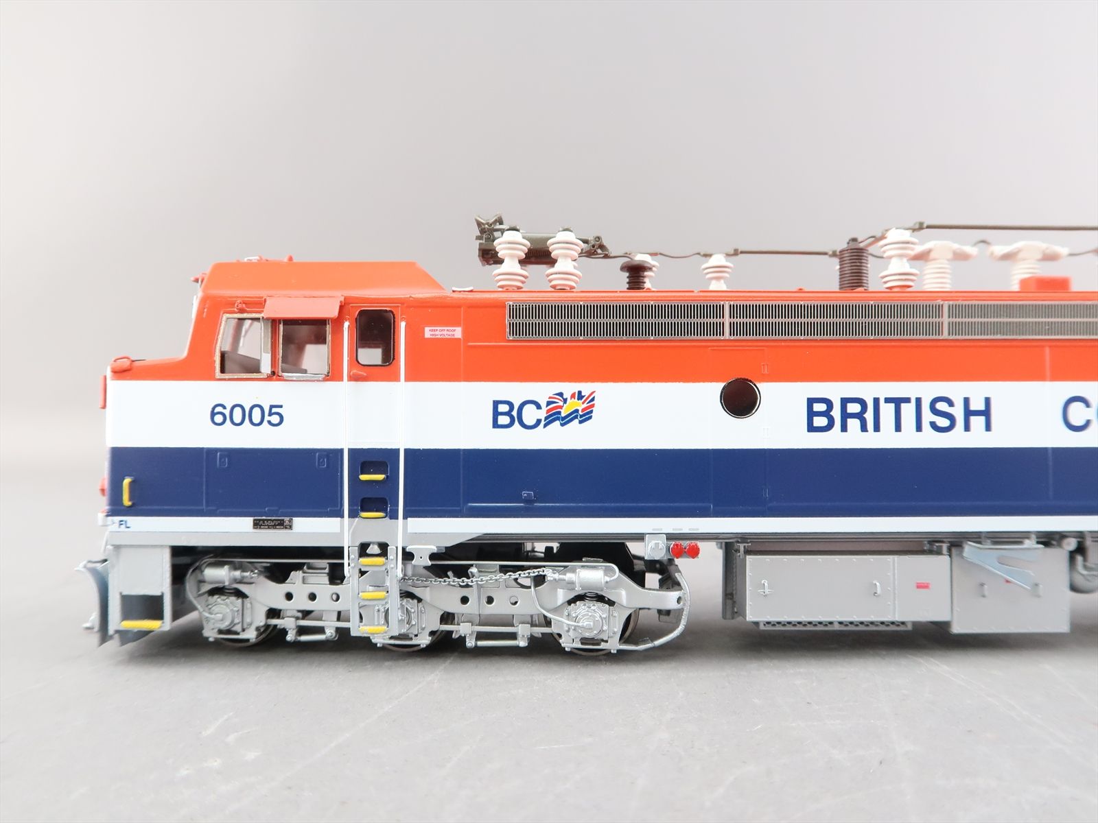 HO Brass Model - OMI AC-1004-5 BCR British Columbia Railway EMD / Asea ...