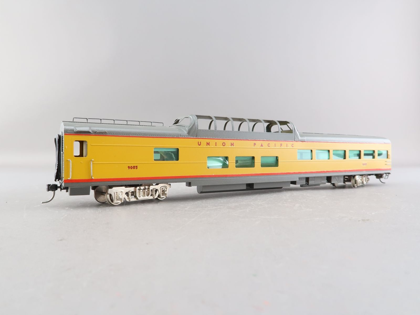 HO Brass Model - Soho 0469 UP Union Pacific Dome Lounge Rebuilt #9005 - Custom - 1977 Run - Kumata