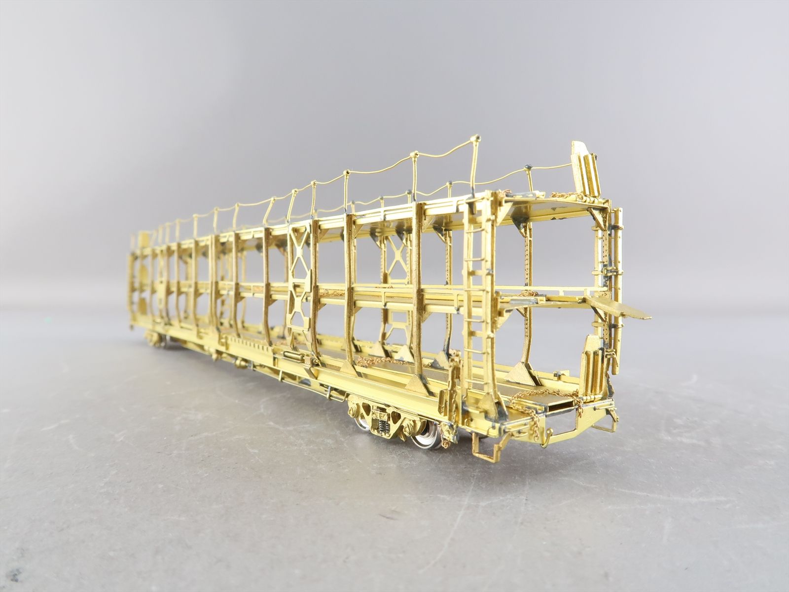 HO Brass Model - OMI 1326 Tri-Level Open Auto Rack Whitehead - Kales ...