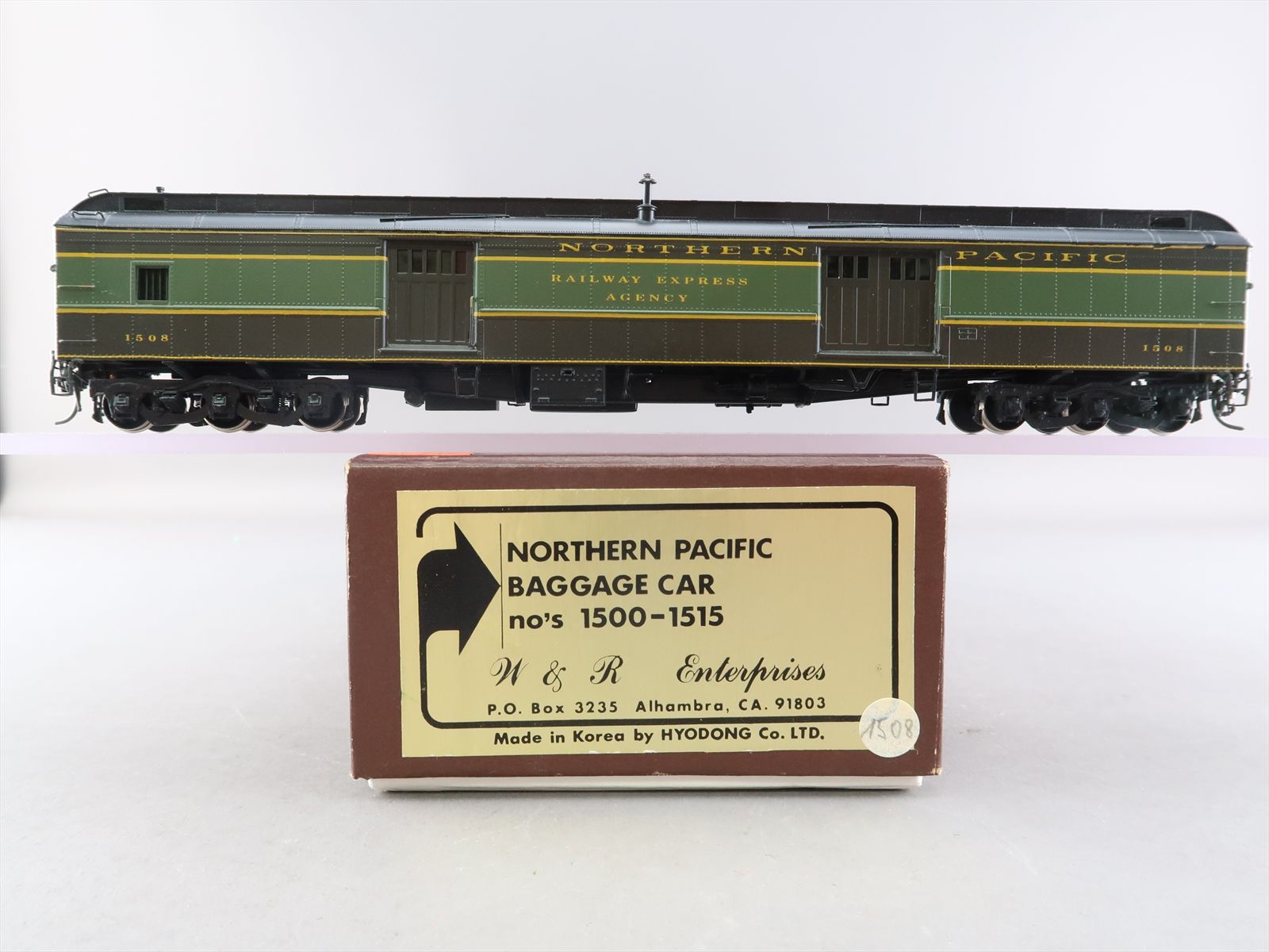 HO Brass Model - W&R NP Northern Pacific 1946 NCL North Coast Limited ...