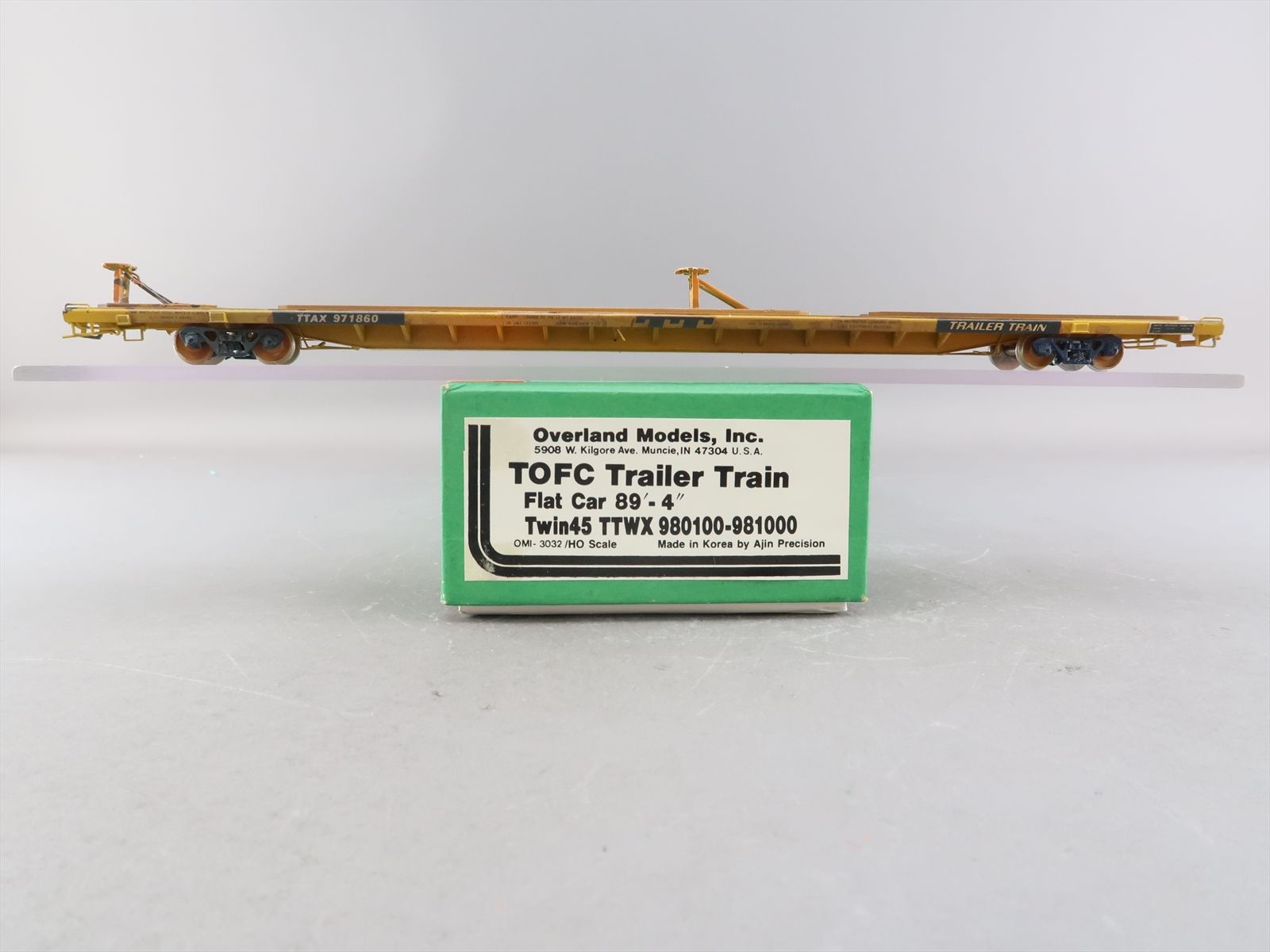HO Brass Model - OMI 3032 TTAX TTX Twin45 TOFC Trailer Train Flat ...