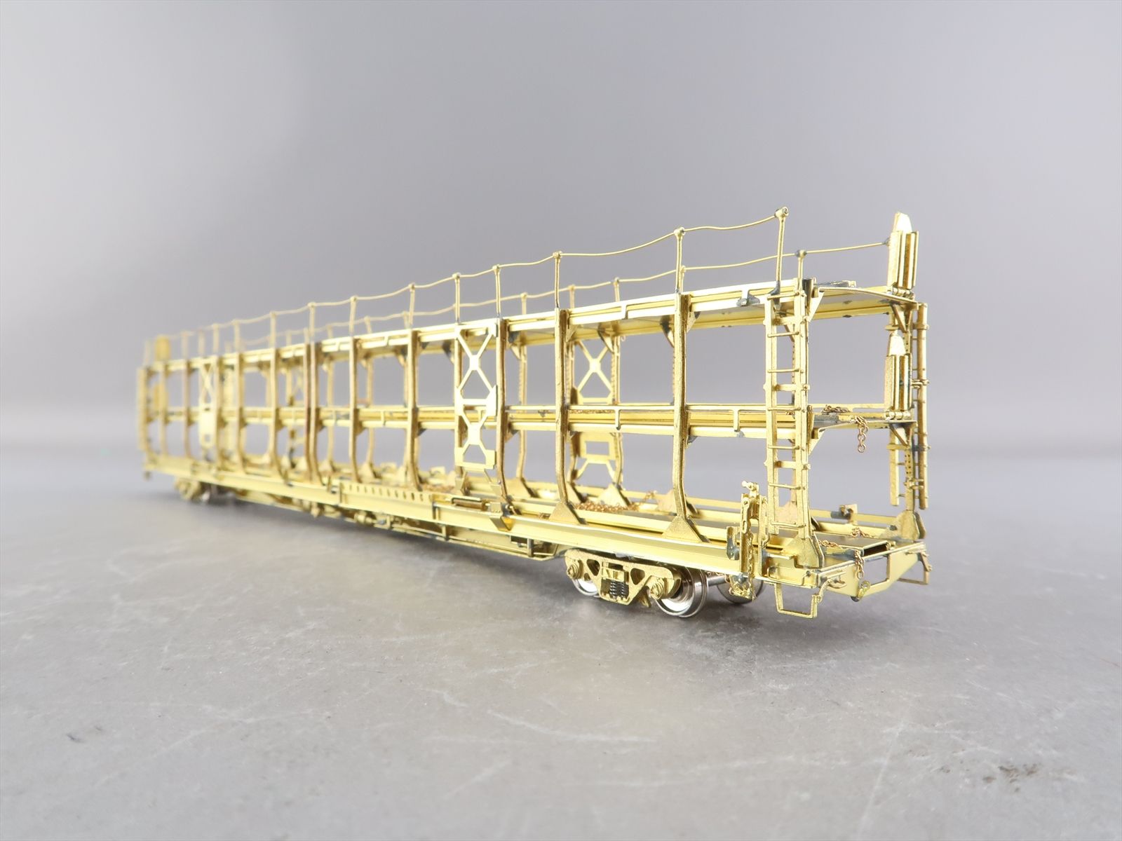 HO Brass Model - OMI 1326 Tri-Level Open Auto Rack Whitehead - Kales ...