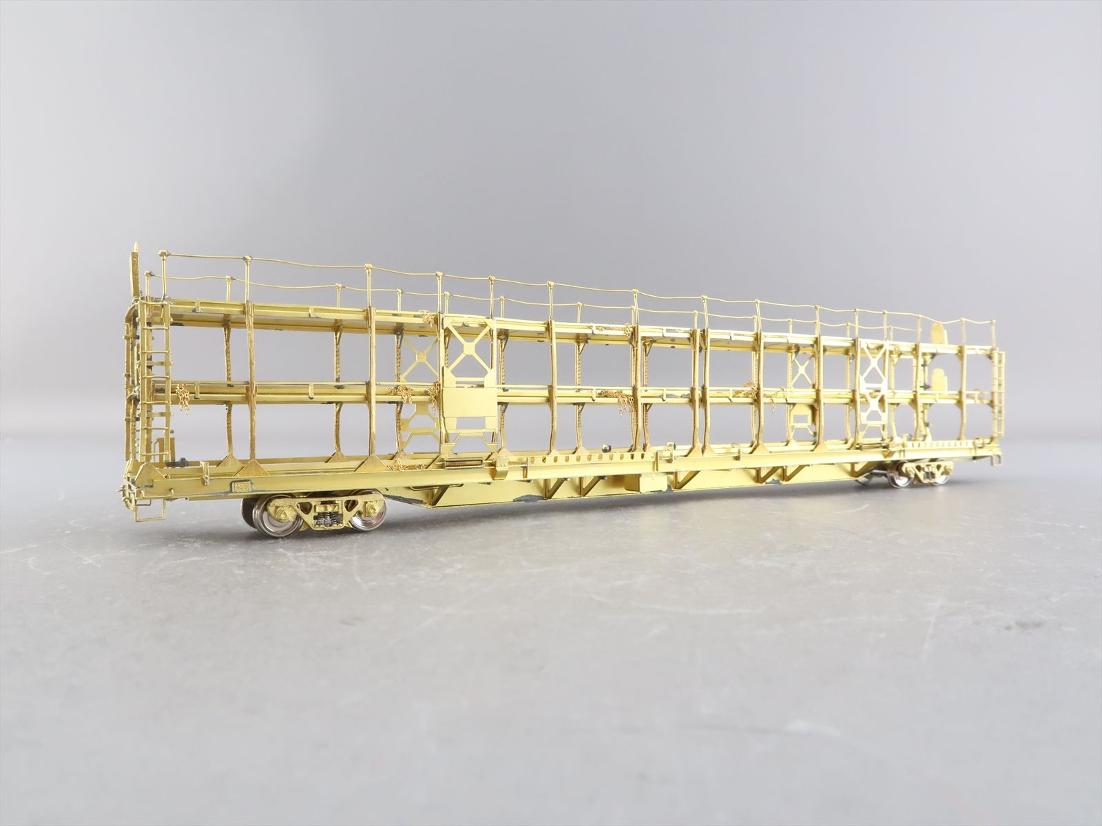 HO Brass Model - OMI 1326 Tri-Level Open Auto Rack Whitehead - Kales ...