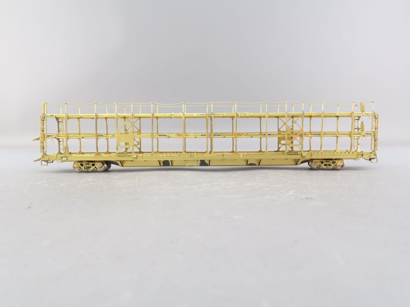 HO Brass Model - OMI 1326 Tri-Level Open Auto Rack Whitehead - Kales ...