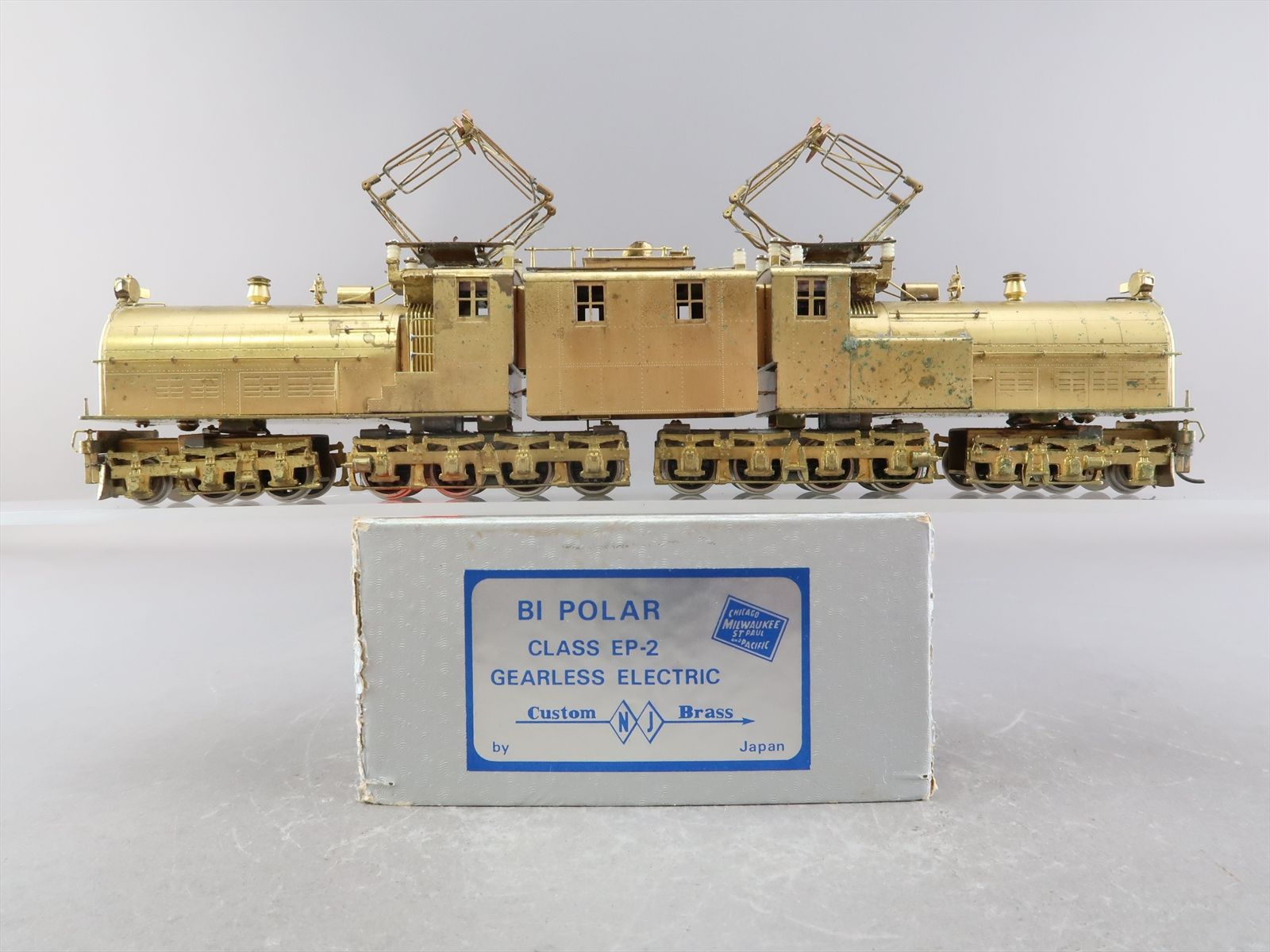 HO Brass Model - NJCB EL-300 Milwaukee Bi Polar BiPolar EP-2 Electric ...