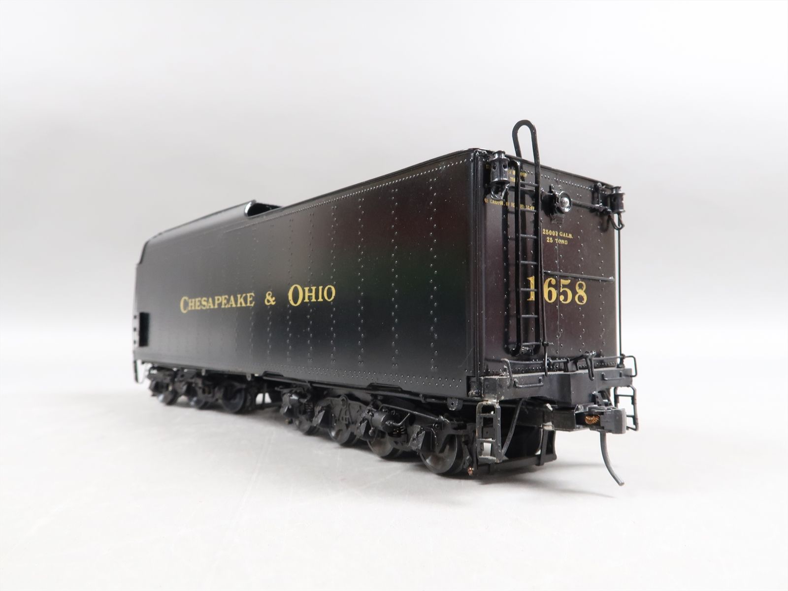 O Brass Model - PSC 15813-7 C&O Chesapeake & Ohio H-8 Allegheny #1658 ...