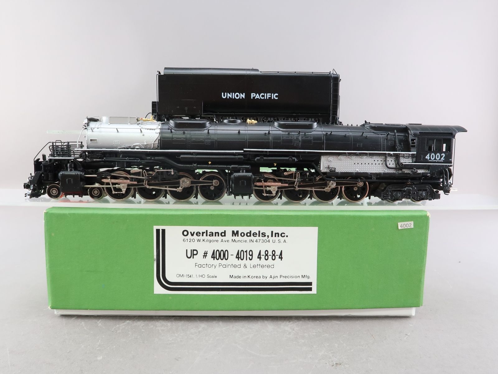 HO Brass Model - OMI 1541.1 UP Union Pacific Big Boy 4-8-8-4 #4002 - F ...