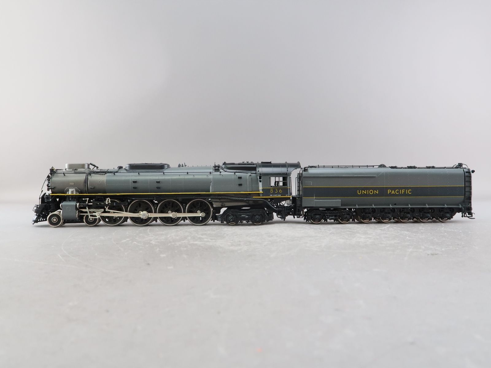 HO Brass Model - Key CS#93 UP Union Pacific FEF-3 Oil TTG w/ Yellow ...