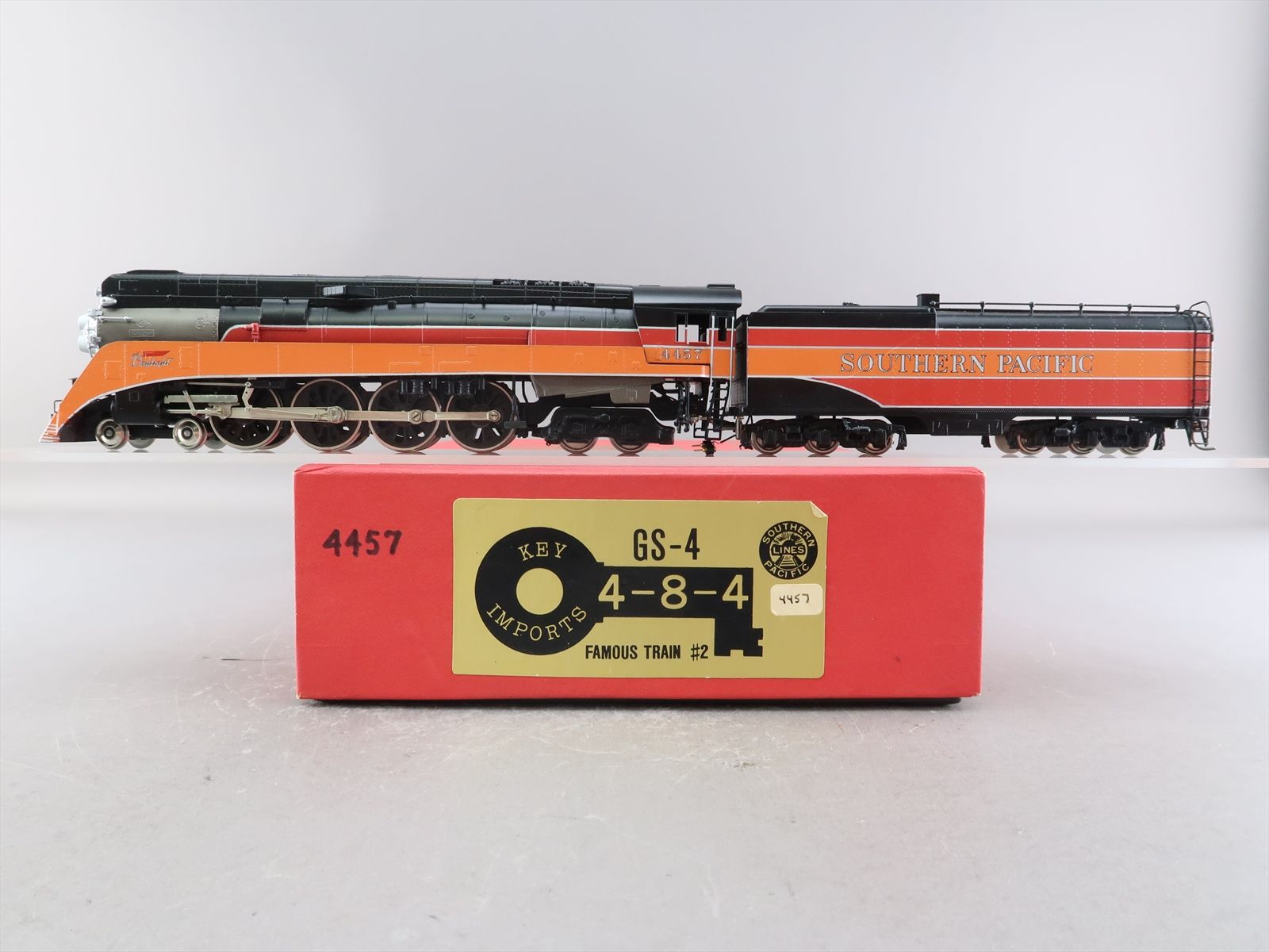 HO Brass Model - Key Famous Train #2 SP Southern Pacific GS-4 4-8-4 ...