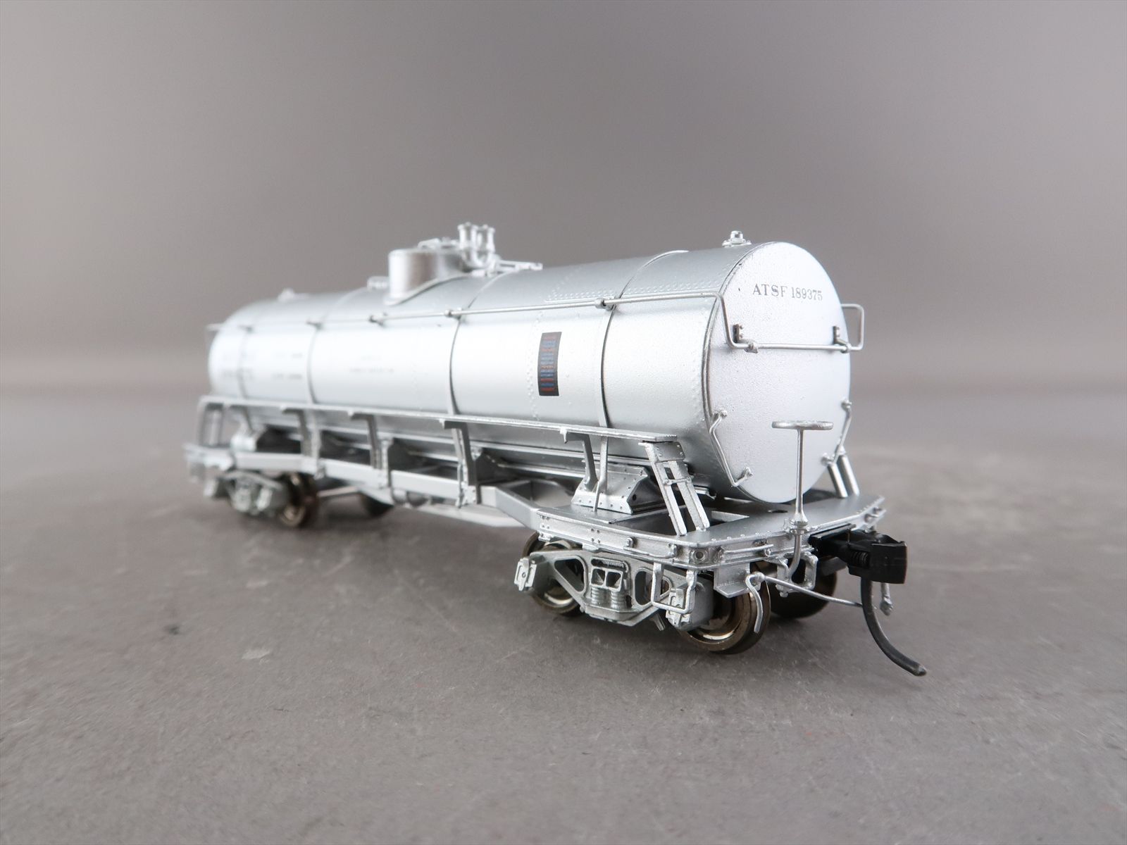 HO Brass Model - DP 5503 AT&SF Santa Fe Silver Tank Car Single Dome ...