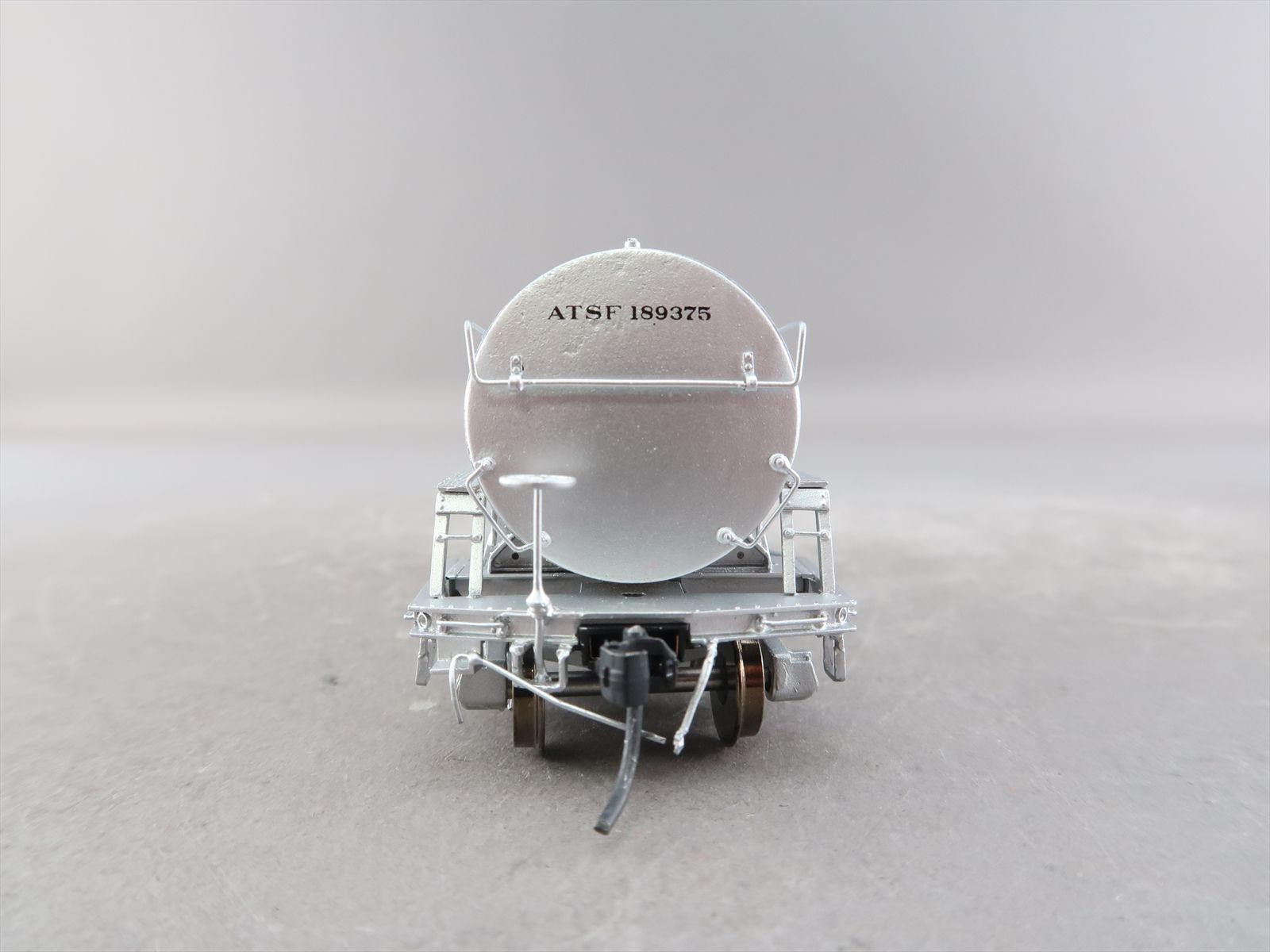 HO Brass Model - DP 5503 AT&SF Santa Fe Silver Tank Car Single Dome ...
