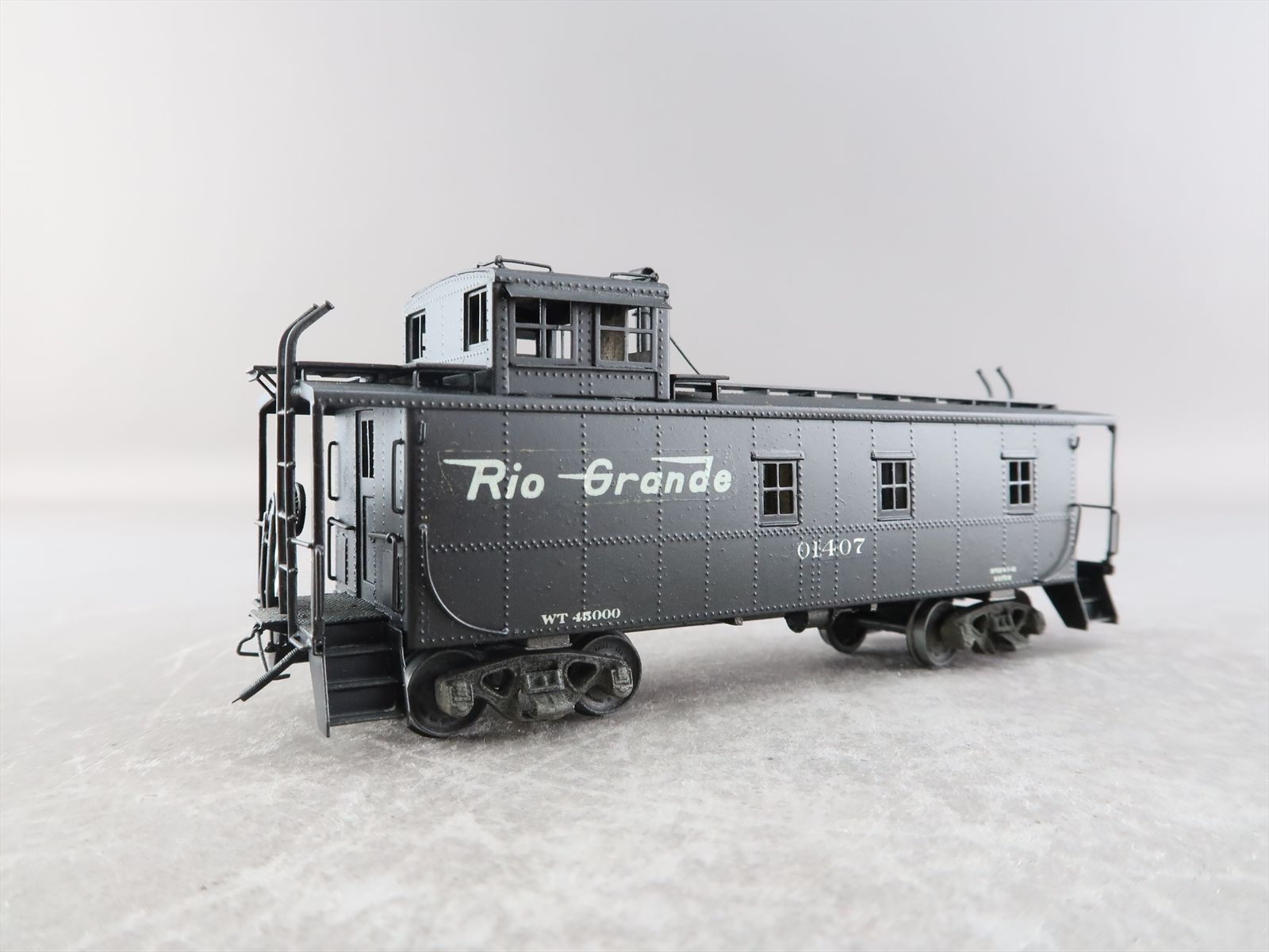 HO Brass Model - PFM D&RGW Rio Grande 1400 Original Steel Caboose ...
