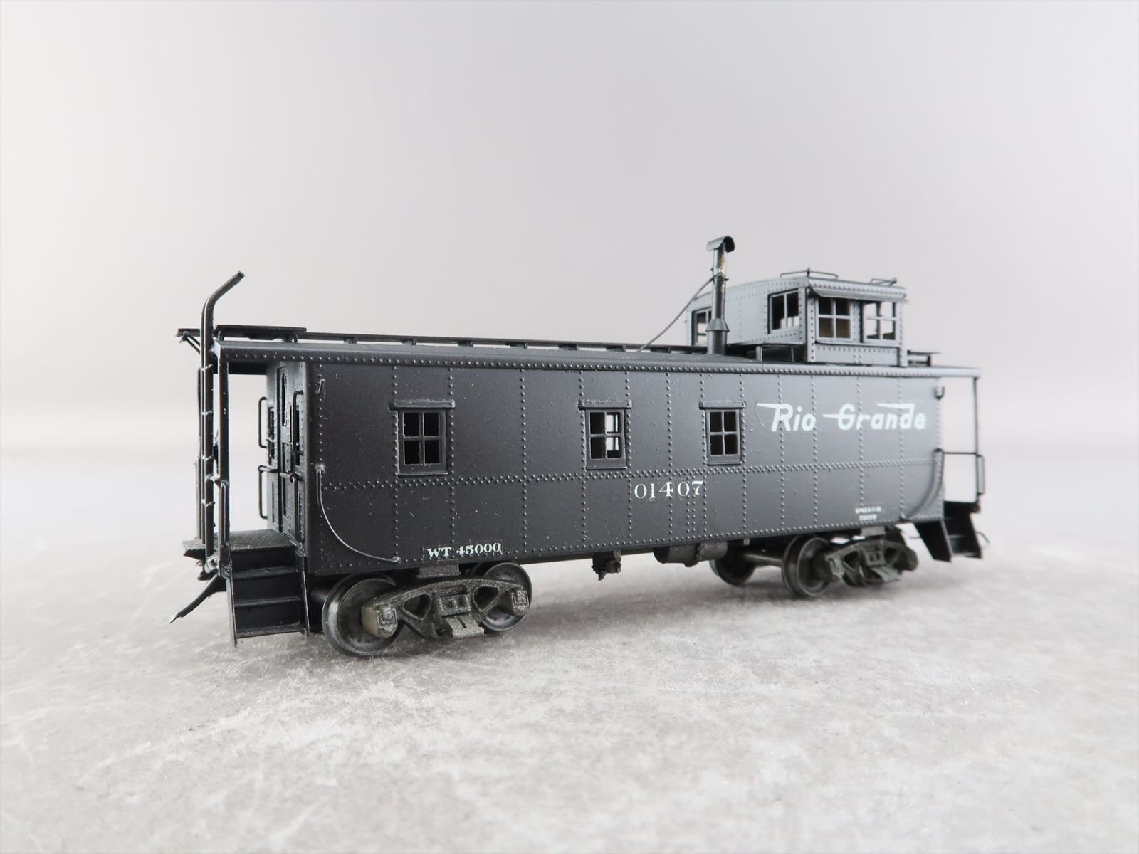 HO Brass Model - PFM D&RGW Rio Grande 1400 Original Steel Caboose ...