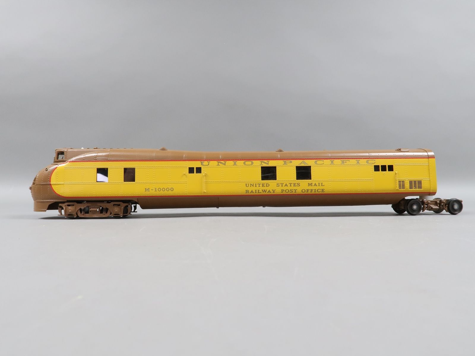 O Brass Model - Sunset UP Union Pacific M-10000 Articulated 4 Units - F ...