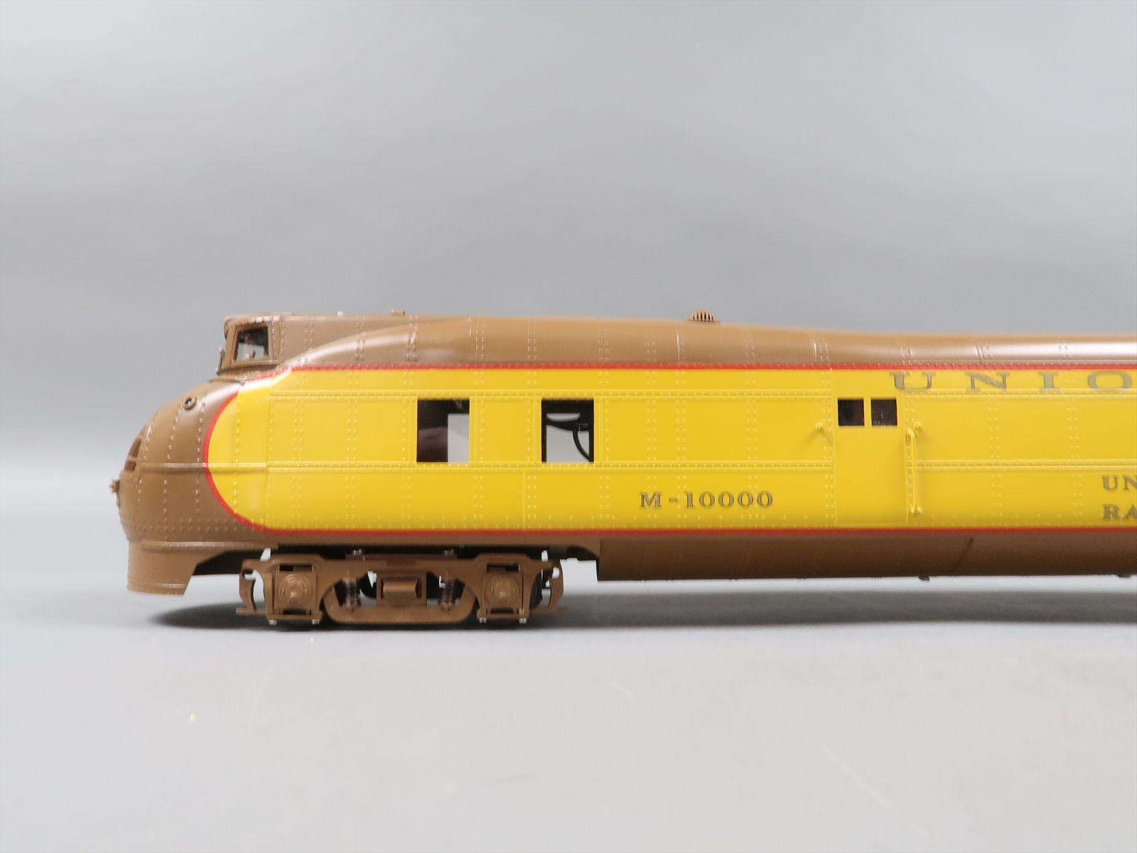 O Brass Model - Sunset UP Union Pacific M-10000 Articulated 4 Units - F ...