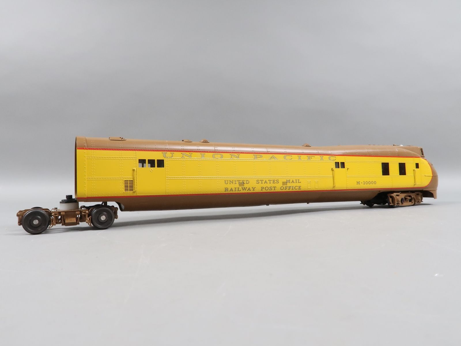 O Brass Model - Sunset UP Union Pacific M-10000 Articulated 4 Units - F ...