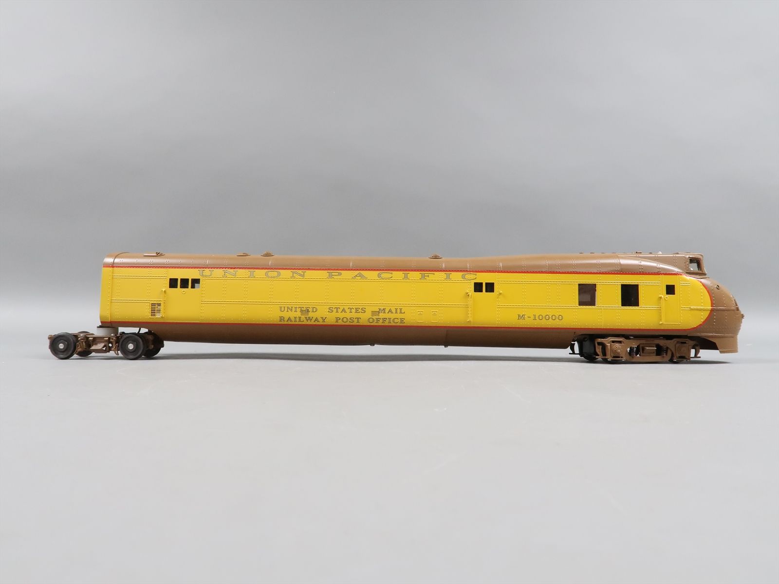 O Brass Model - Sunset UP Union Pacific M-10000 Articulated 4 Units - F ...