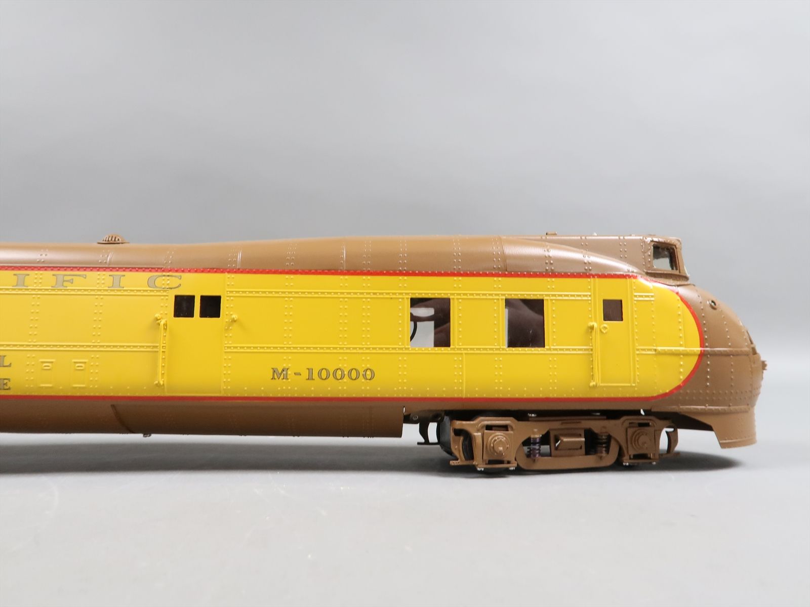 O Brass Model - Sunset UP Union Pacific M-10000 Articulated 4 Units - F ...