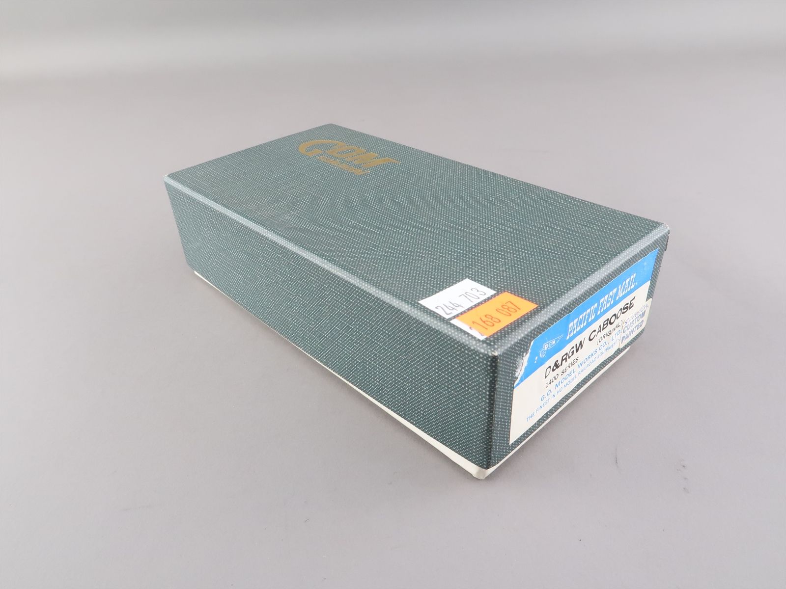 HO Brass Model - PFM D&RGW Rio Grande 1400 Original Steel Caboose ...