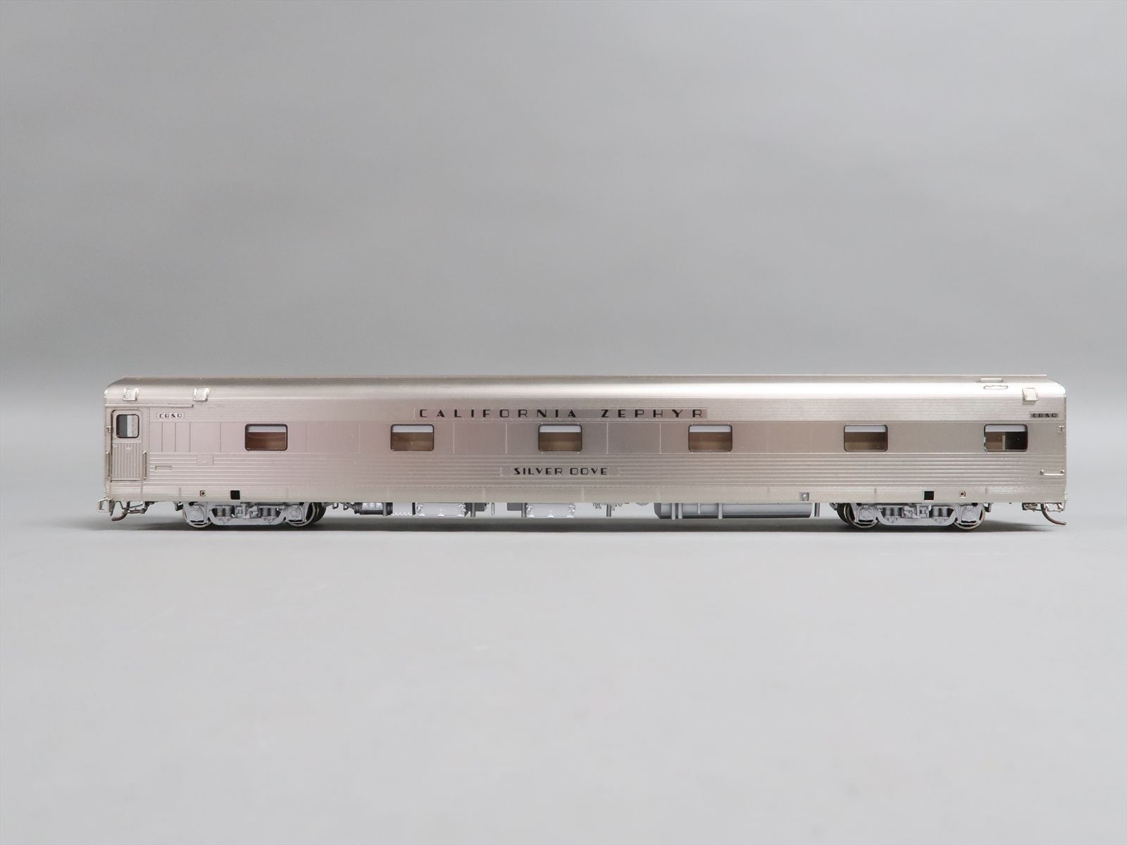 HO Brass Model - CIL 2272.1 / 2273.1 CB&Q D&RGW WP California Zephyr 9 ...