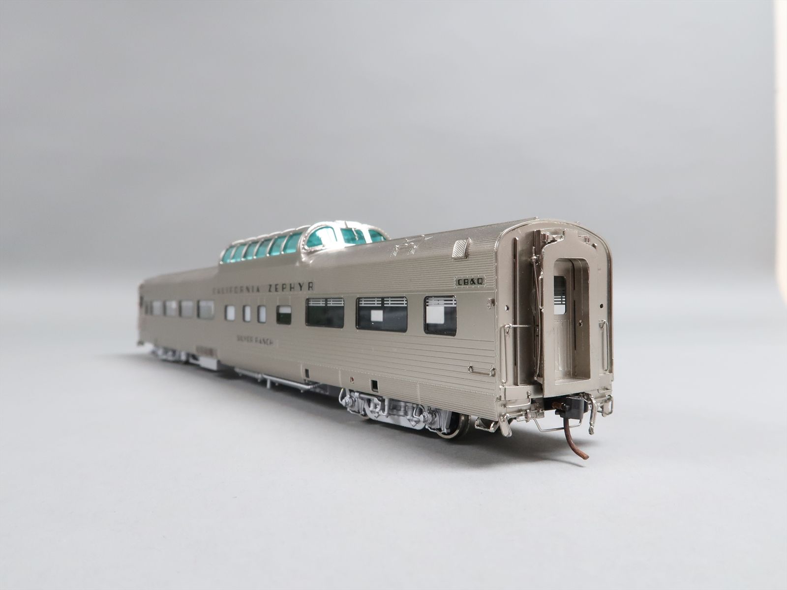 HO Brass Model - CIL 2272.1 / 2273.1 CB&Q D&RGW WP California Zephyr 9 ...
