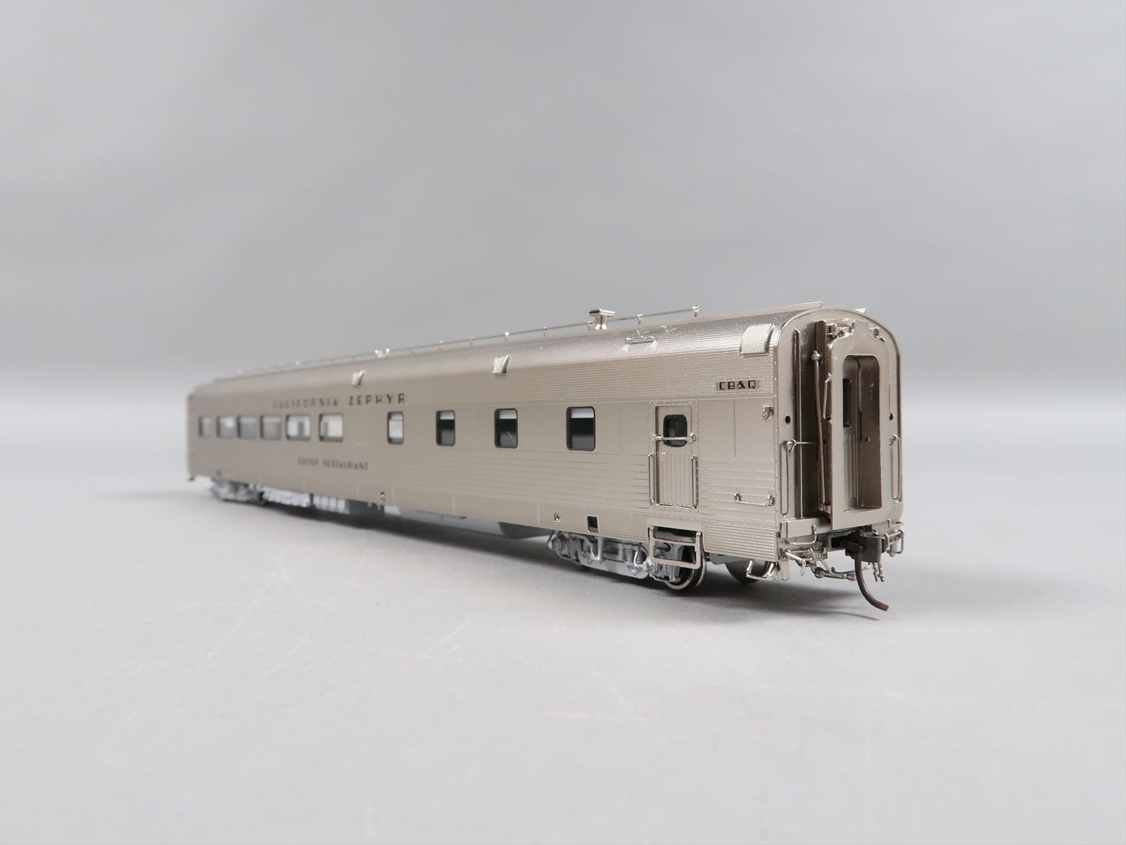 HO Brass Model - CIL 2272.1 / 2273.1 CB&Q D&RGW WP California Zephyr 9 ...