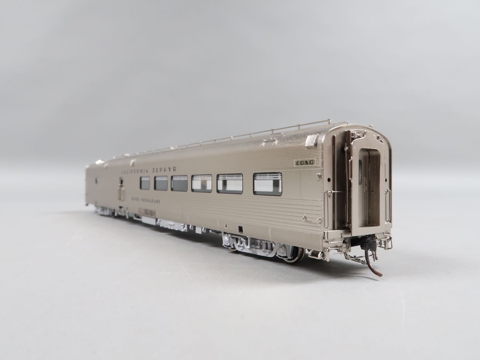 HO Brass Model - CIL 2272.1 / 2273.1 CB&Q D&RGW WP California Zephyr 9 ...