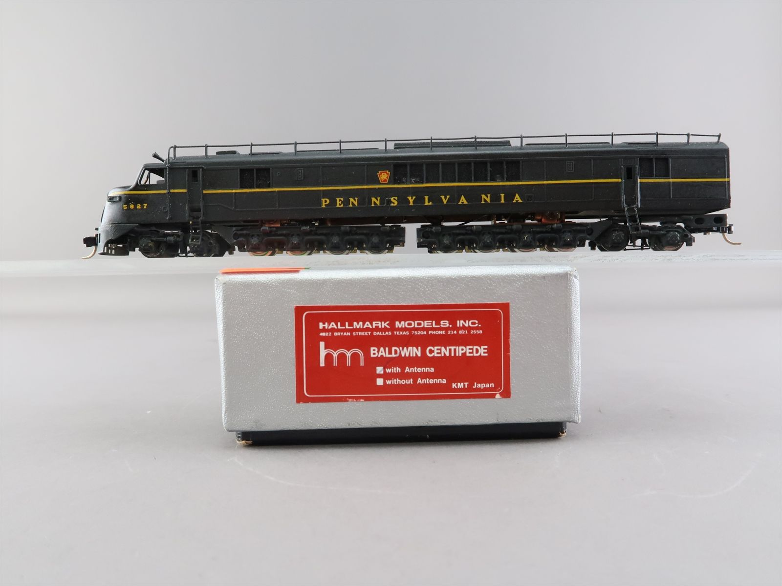 N Brass Model - Hallmark NS0033 PRR Pennsylvania Baldwin Centipede w ...