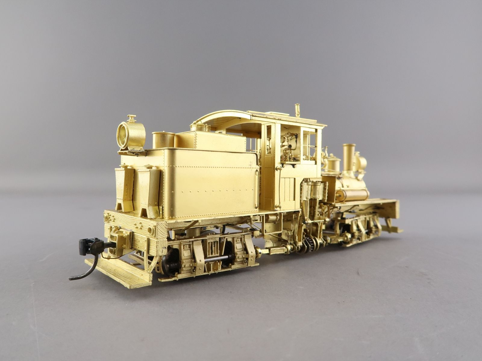 Sn3 Brass Model - P-B-L 16-Ton Tee Boiler Boilered Shay Wooden Cab Oil ...