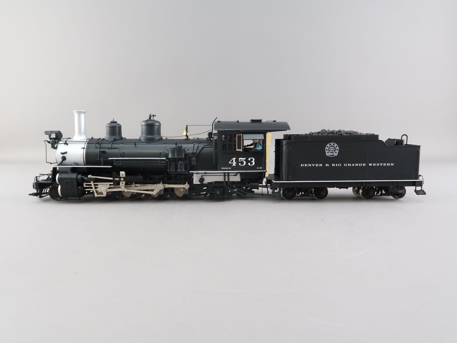 On3 Brass Model - BLW D&RGW Rio Grande K-27 2-8-2 Royal Gorge Black ...