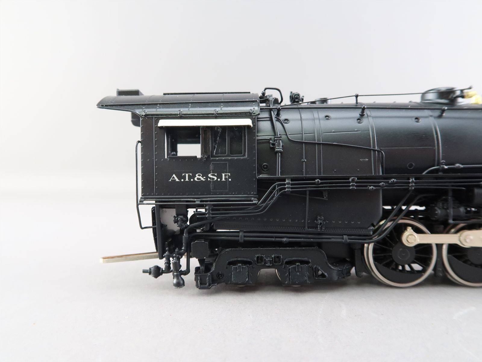 HO Brass Model - Key CS#52 AT&SF Santa Fe Texas 2-10-4 #3829 - F/P - 1986 Run - Samhongsa