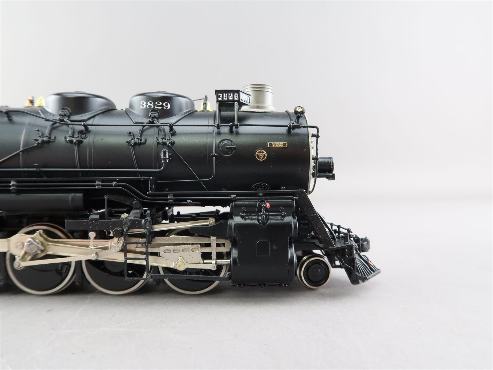 HO Brass Model - Key CS#52 AT&SF Santa Fe Texas 2-10-4 #3829 - F/P ...