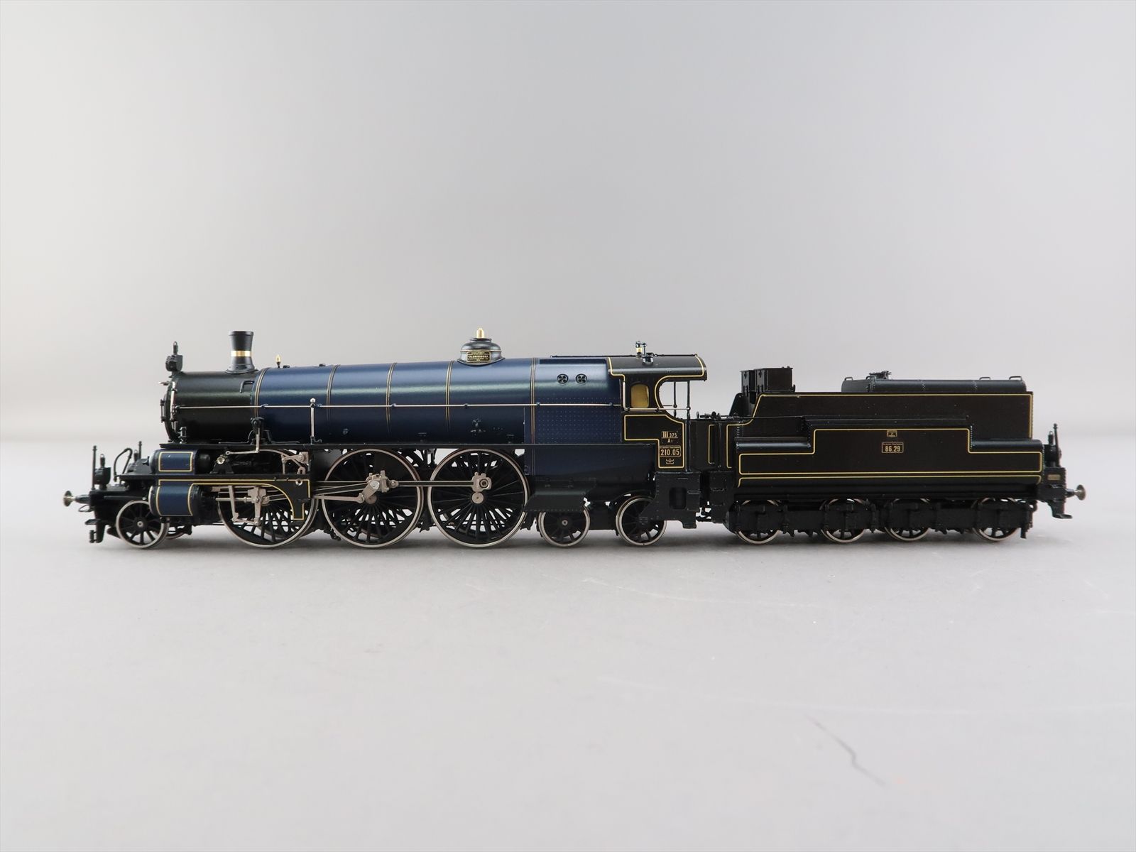HO Brass Model - MMK 07802h kkStB Royal Austrian Era I 2-6-4 210 Class ...