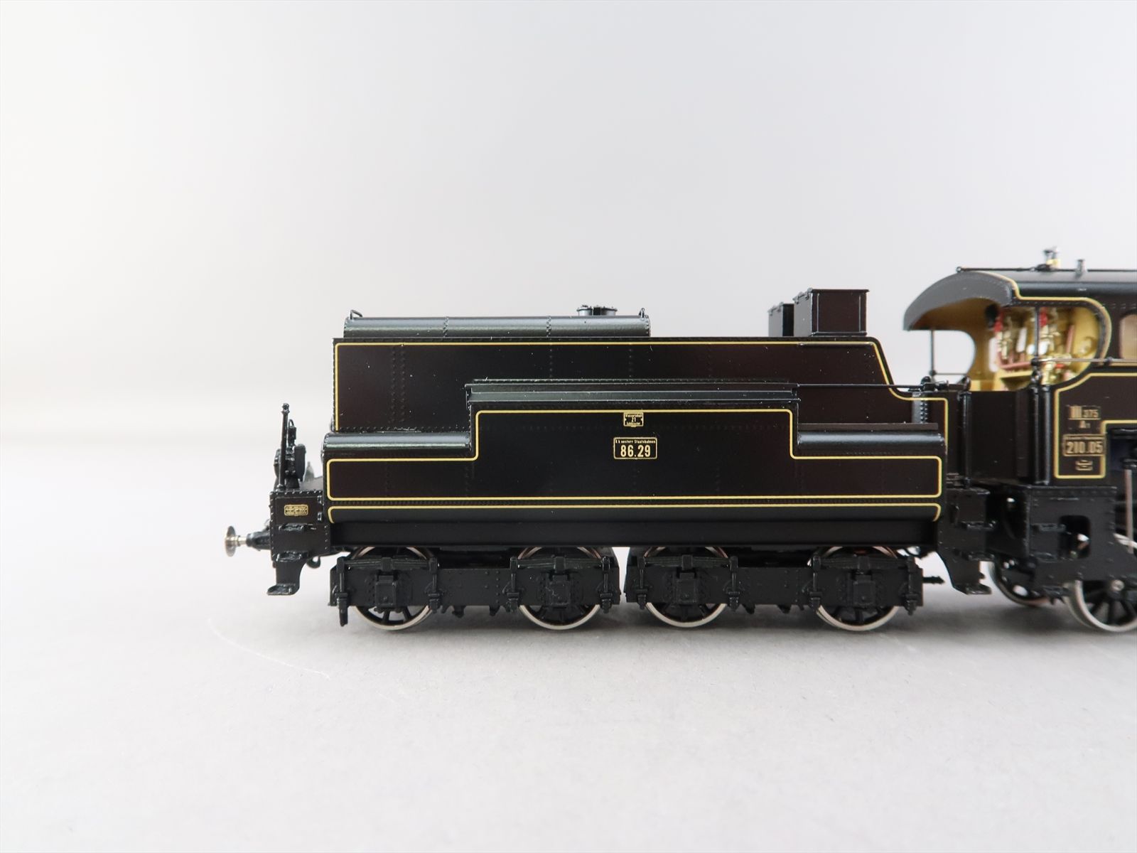 HO Brass Model - MMK 07802h kkStB Royal Austrian Era I 2-6-4 210 Class ...
